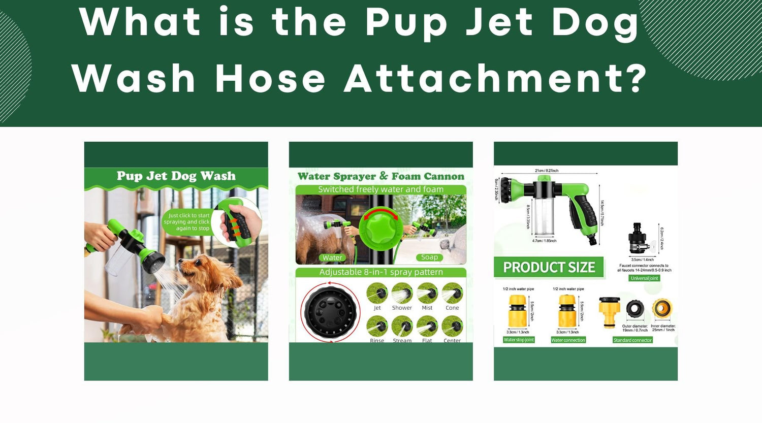 Pup Jet | Revolutionize Dog Bathing with Ease and Efficiency